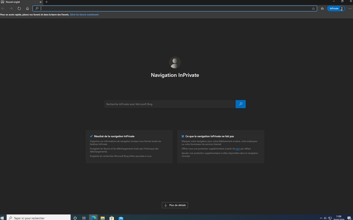 Tout savoir sur la navigation InPrivate de Microsoft Edge - RUE DE LA ...